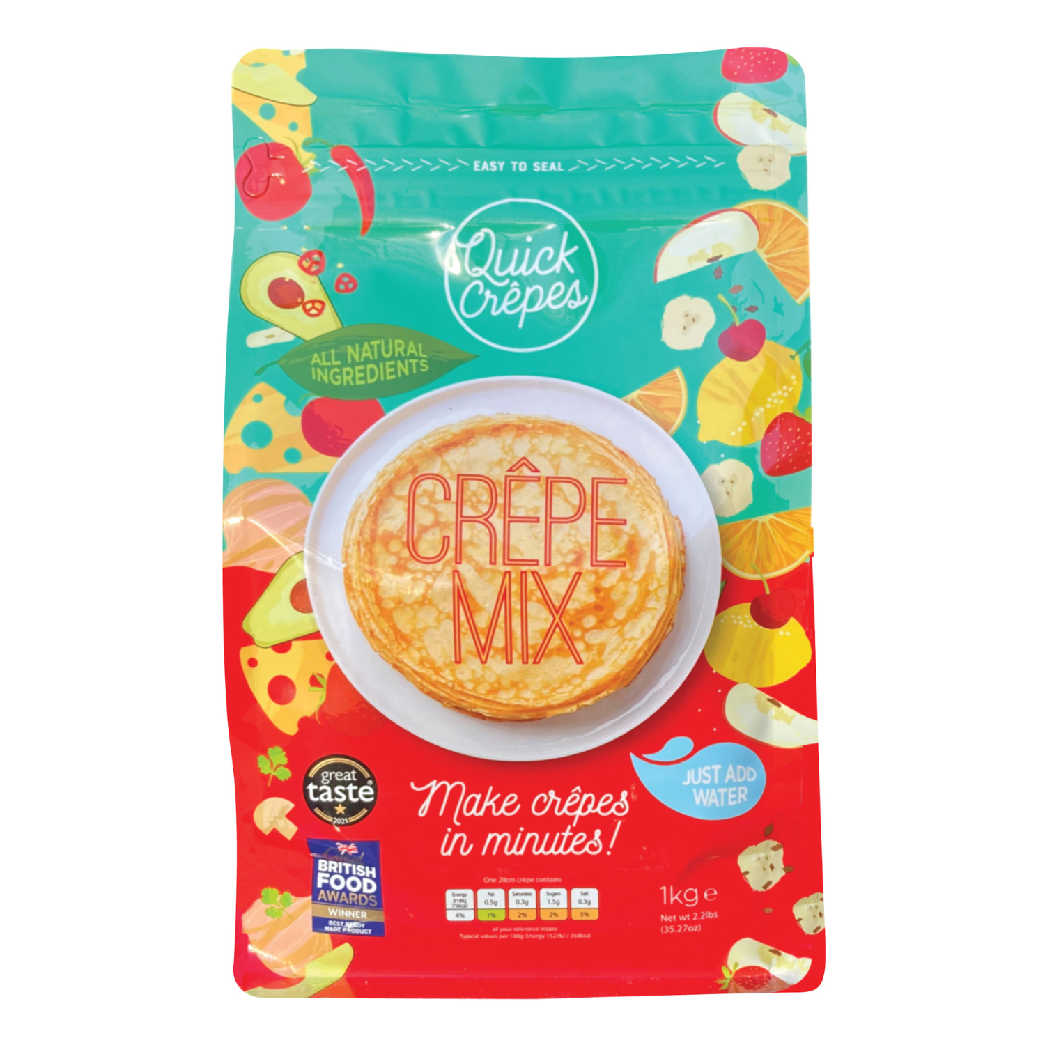 The Original Luxury Crêpe Mix 1kg – Award-Winning French Pancake Batter ...